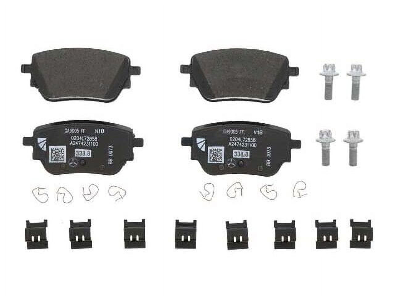 Bendix Rear Brake Pad Set, Ceramic, Compatible with 2019 - 2021 ...