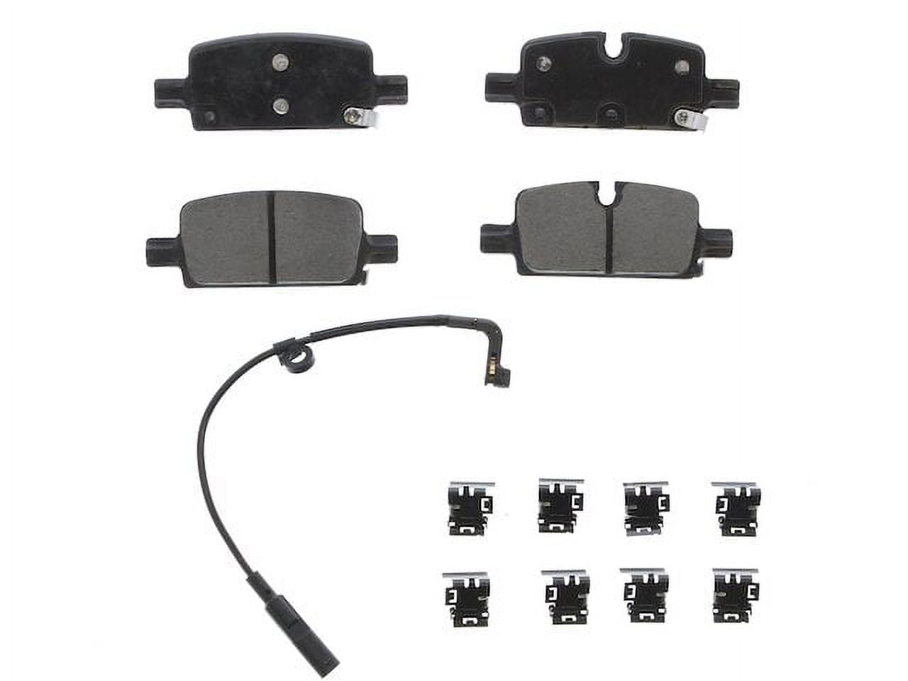Rear Brake Pad Set - Compatible with 2019 - 2022 Chevy Silverado 1500 ...