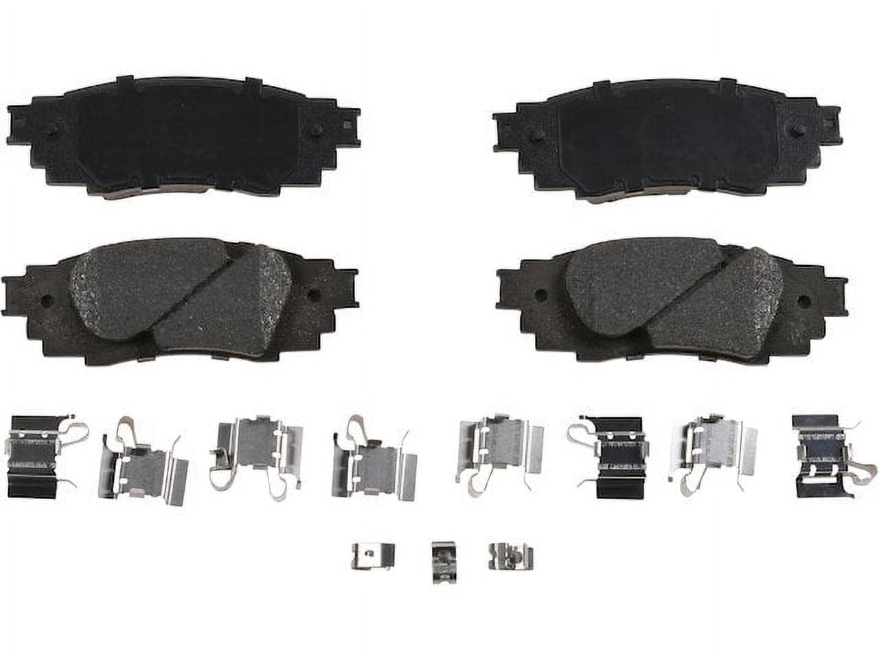 Rear Brake Pad Set - Compatible with 2019 - 2022 Toyota RAV4 2020 2021 ...
