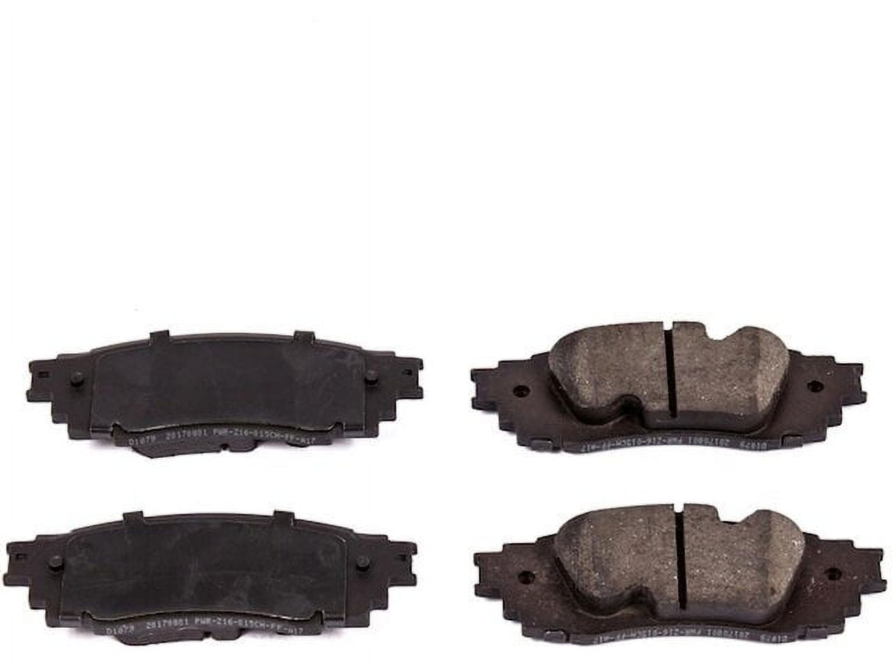 Rear Brake Pad Set - Compatible with 2019 - 2022 Toyota RAV4 2020 2021 ...