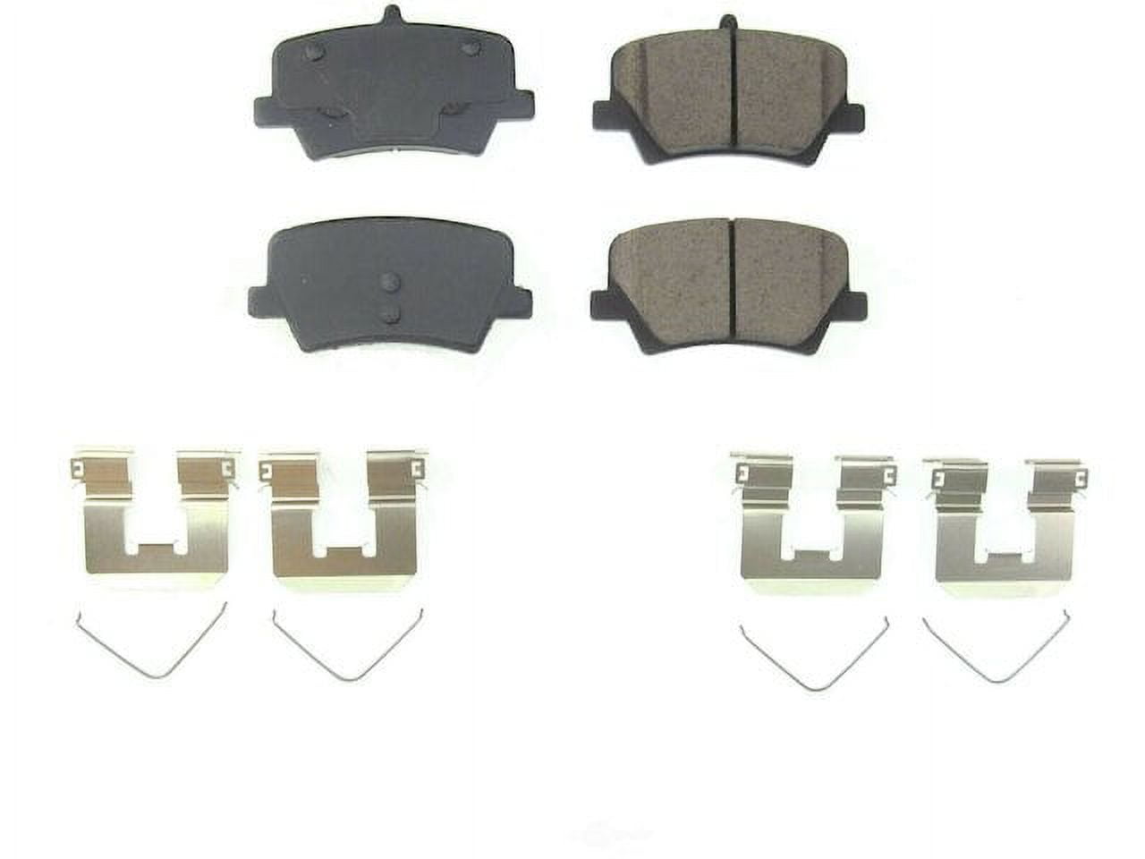 Rear Brake Pad Set - Compatible with 2019 - 2022 Volvo XC40 2020 2021 ...