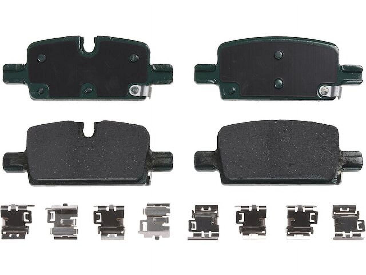Rear Brake Pad Set - Compatible with 2019 - 2023 Chevy Silverado 1500 ...
