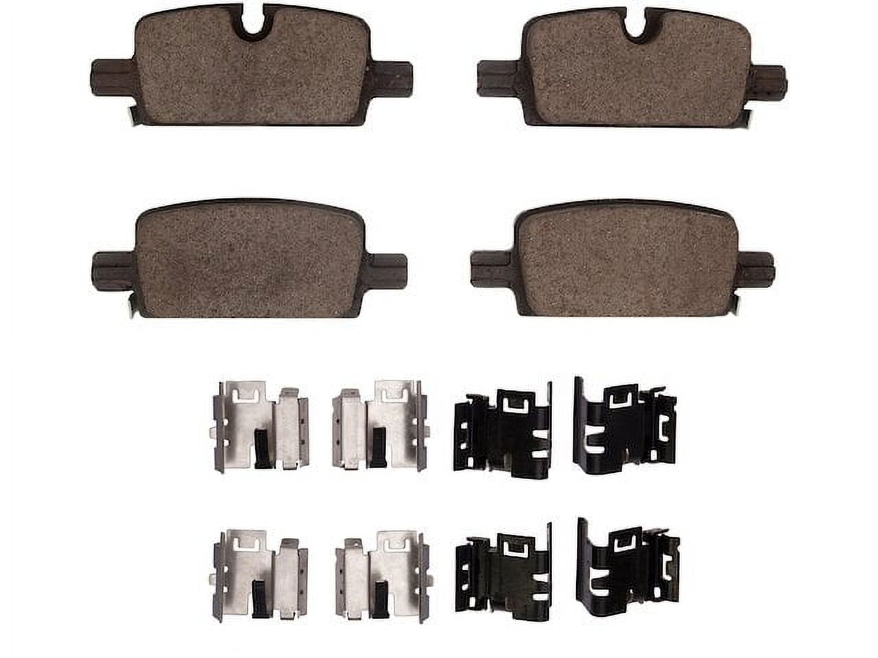 Rear Brake Pad Set - Compatible with 2019 - 2023 Chevy Silverado 1500 ...
