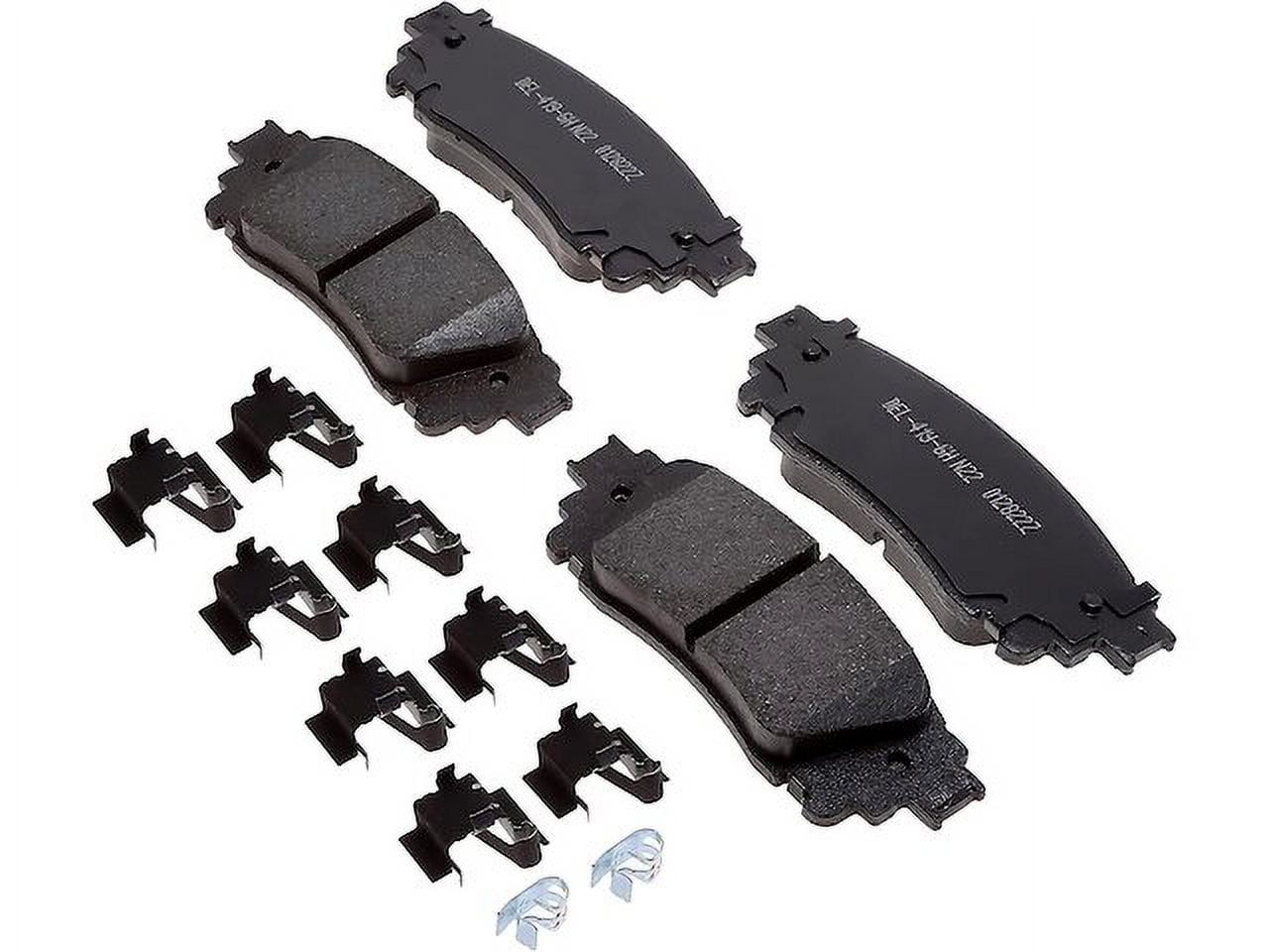 Rear Brake Pad Set - Compatible with 2019 - 2023 Toyota RAV4 2020 2021 ...