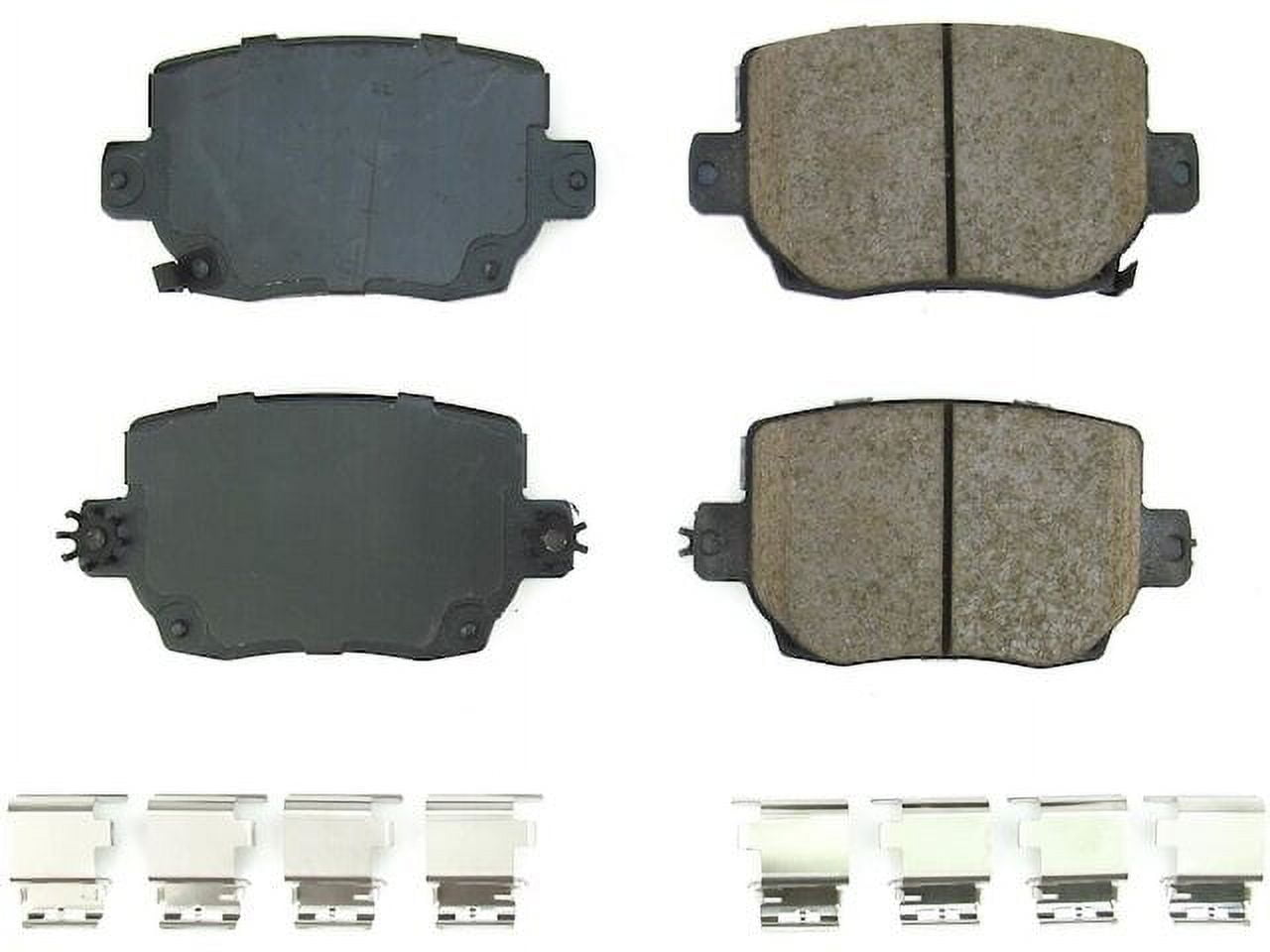 Rear Brake Pad Set - Compatible with 2020 - 2021 Tesla Y Performance ...