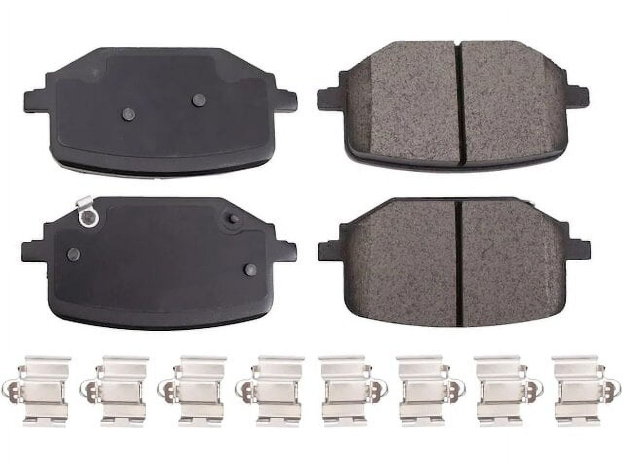 Rear Brake Pad Set - Compatible with 2020 - 2023 Ford Police ...