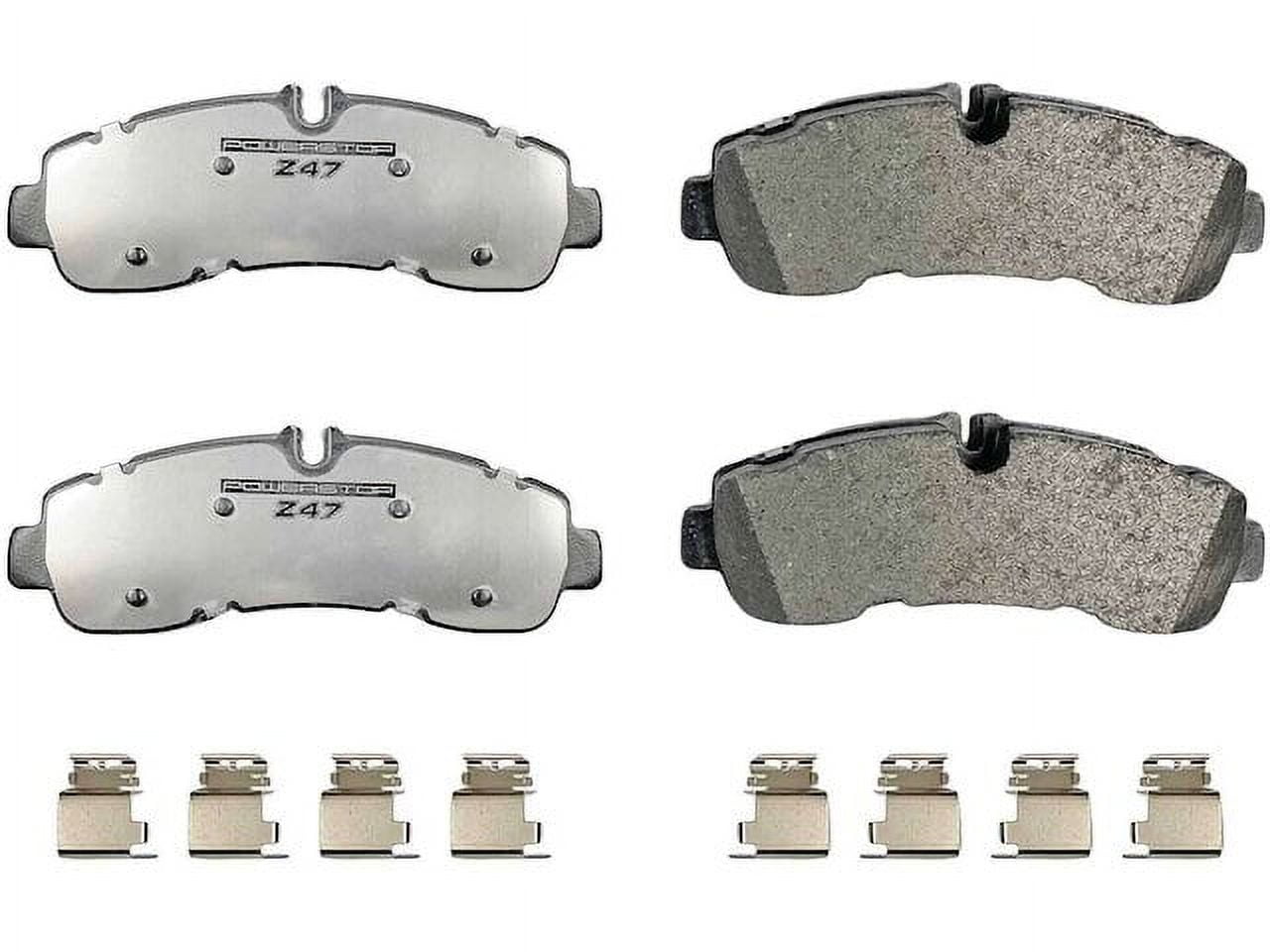 Rear Brake Pad Set - Compatible with 2020 - 2023 Ford Transit-350 HD ...