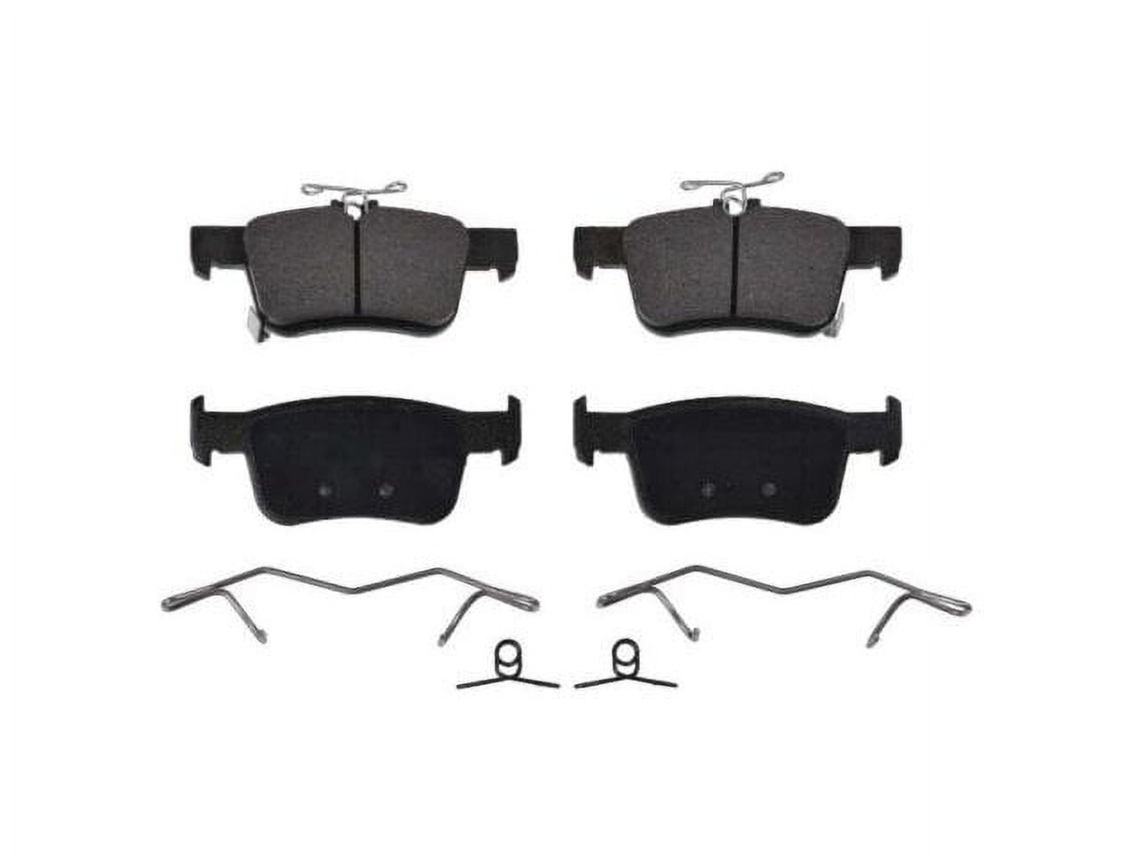 Rear Brake Pad Set - Compatible with 2020 - 2023 Honda Civic Hatchback ...
