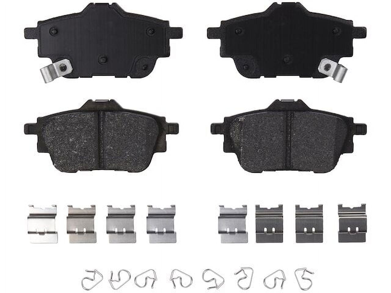 Rear Brake Pad Set - Compatible with 2020 - 2023 Nissan Sentra 2021 ...