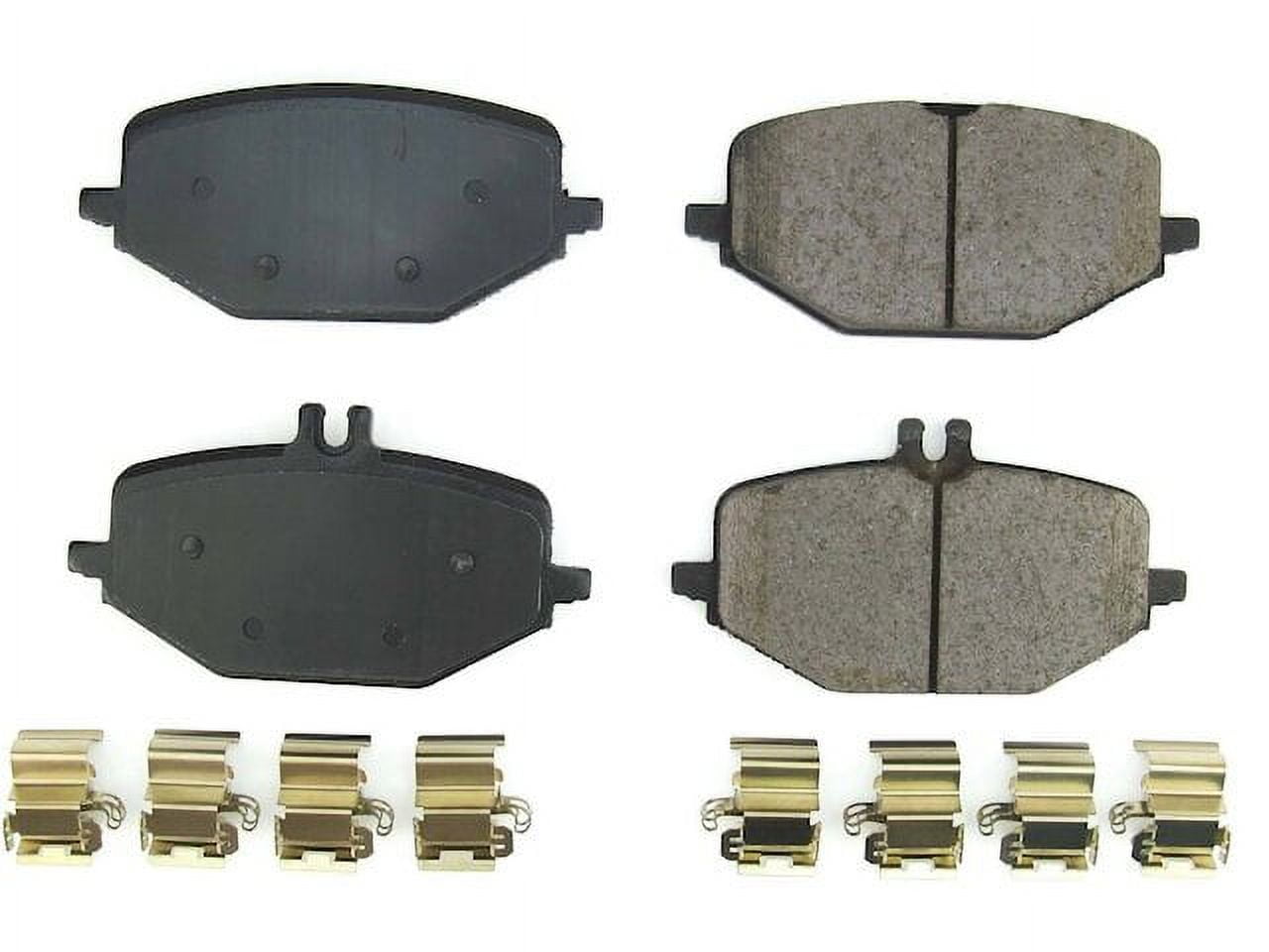Rear Brake Pad Set - Compatible with 2021 Mercedes-Benz Maybach GLS600 ...