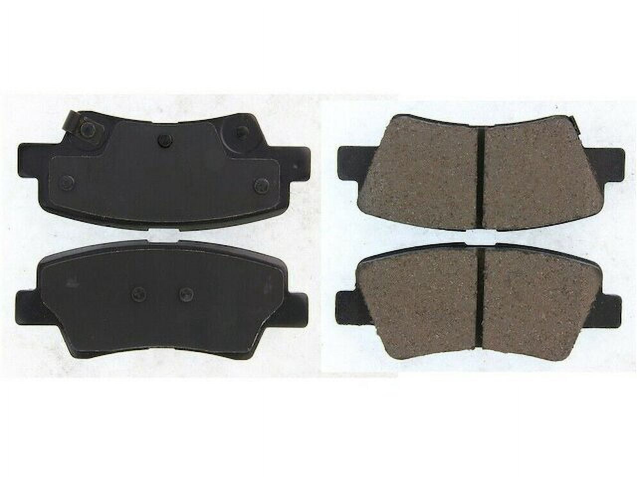 Rear Brake Pad Set - Compatible with 2022 - 2023 Hyundai Tucson ...