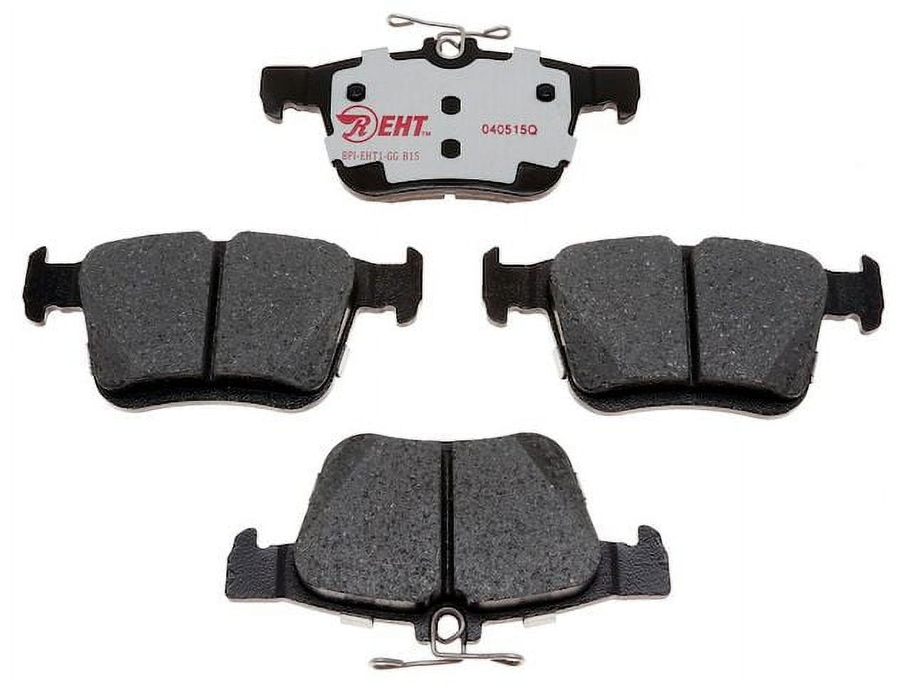 Rear Brake Pad Set - Compatible with 2022 - 2023 Volkswagen Taos ...