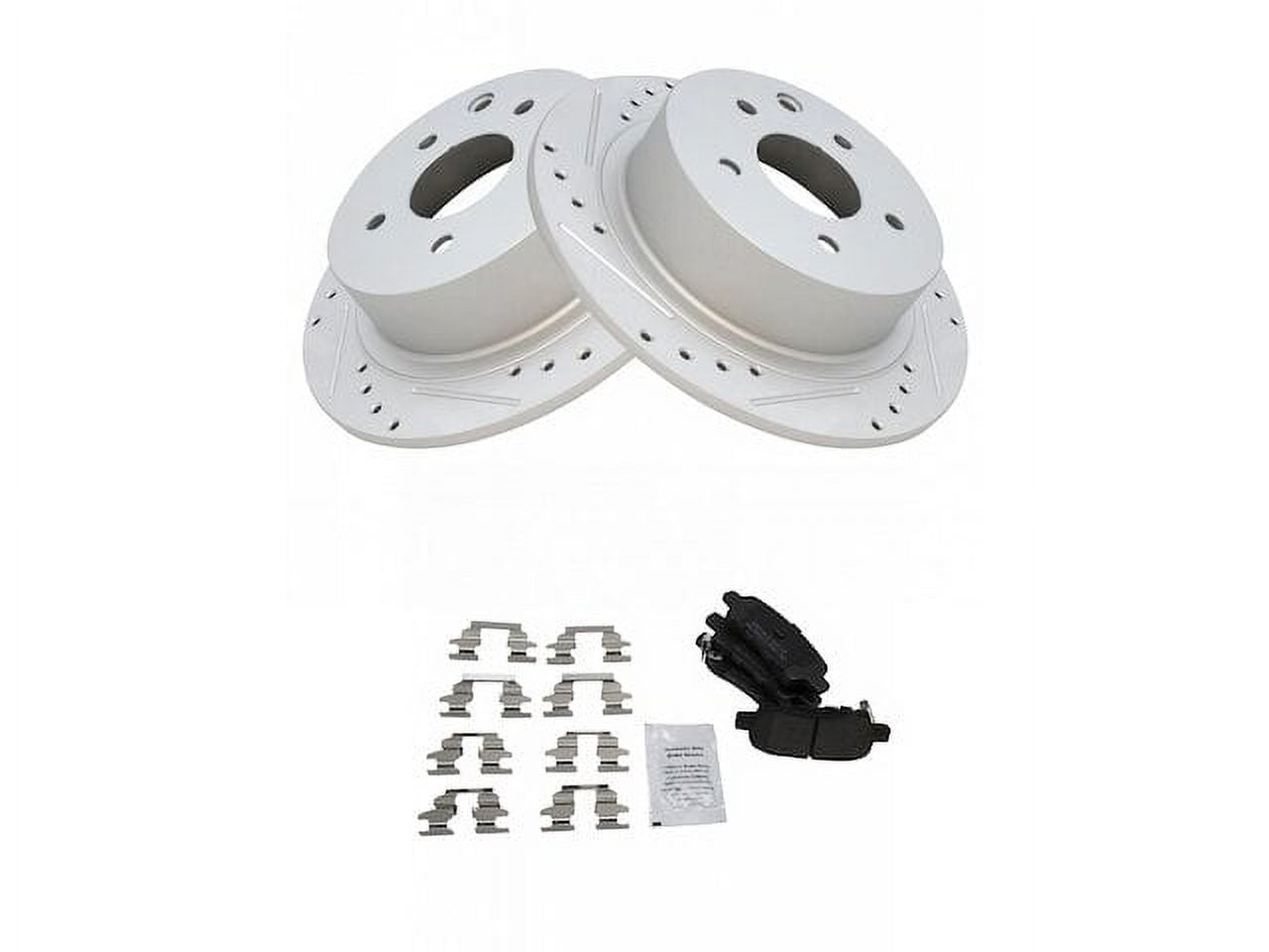 Rear Brake Pad and Rotor Kit for 2002-2016 Nissan Altima - Semi ...