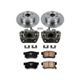Rear Brake Pad and Rotor Kit - Compatible with 2004 - 2008 Acura TL ...