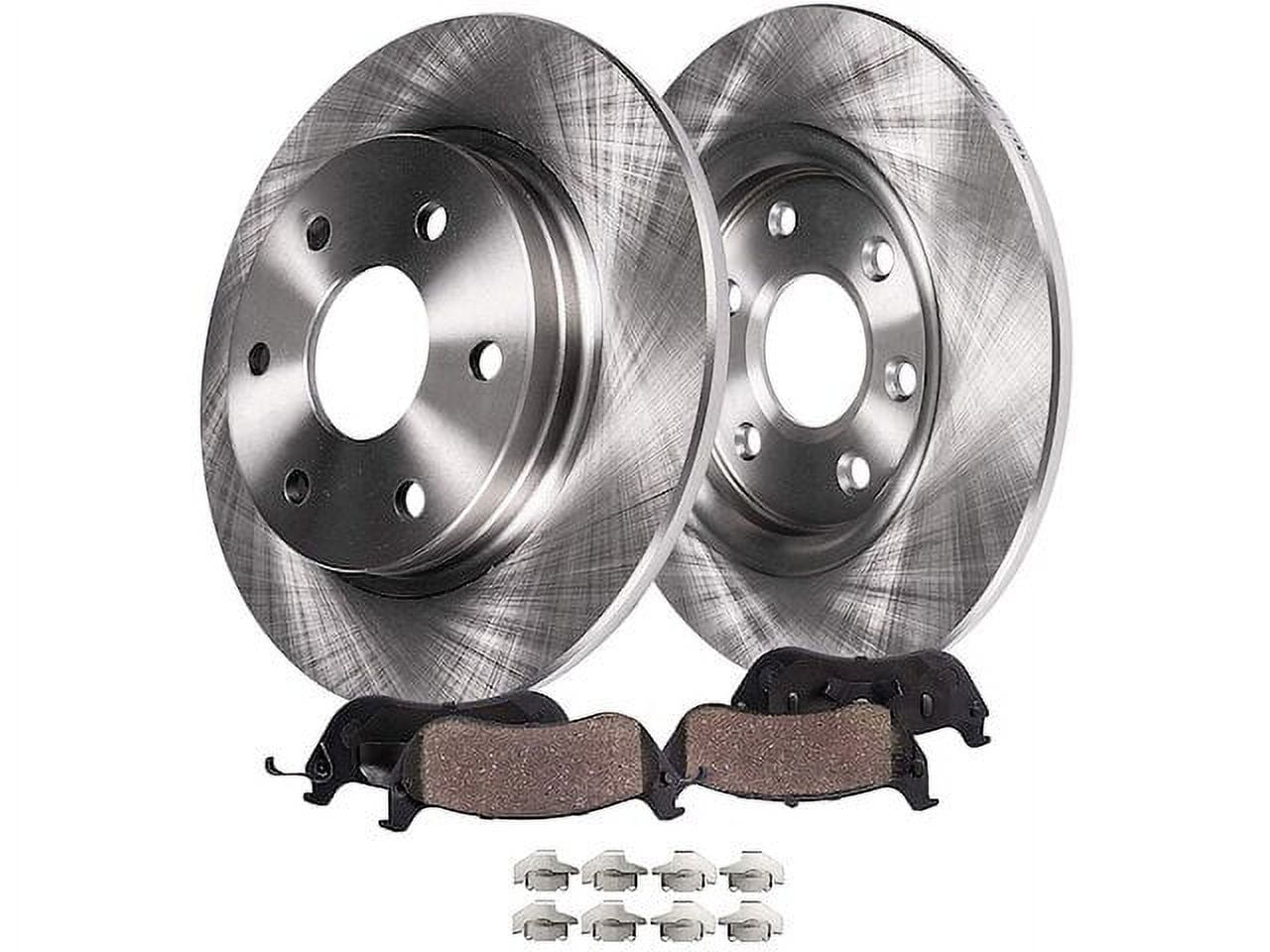 Rear Brake Pad and Rotor Kit - Compatible with 2005 - 2015 Nissan ...