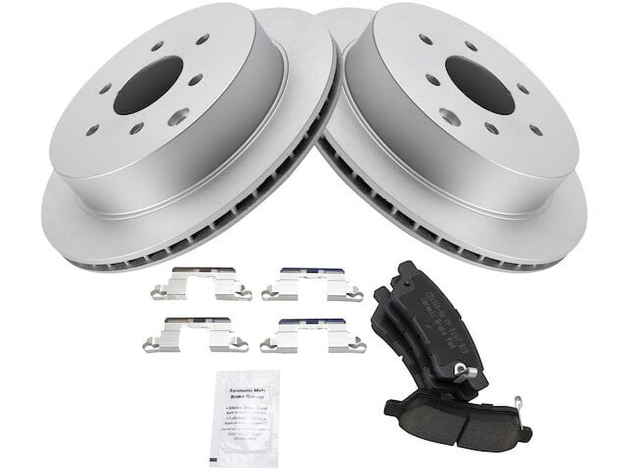 Rear Brake Pad and Rotor Kit - Compatible with 2005 - 2019 Nissan ...