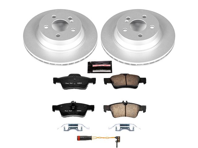 Rear Brake Pad and Rotor Kit - Compatible with 2007 - 2016 Mercedes ...