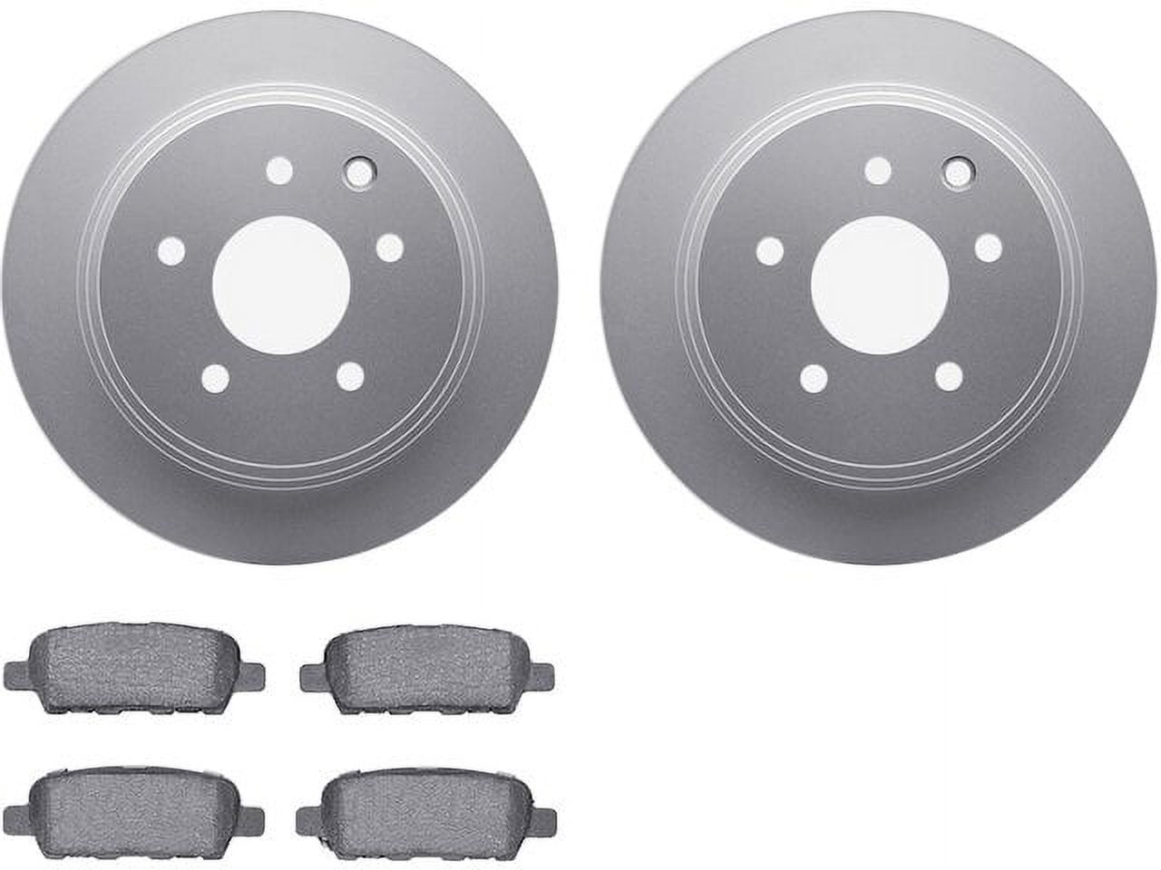 Rear Brake Pad and Rotor Kit - Compatible with 2007 - 2019 Nissan ...