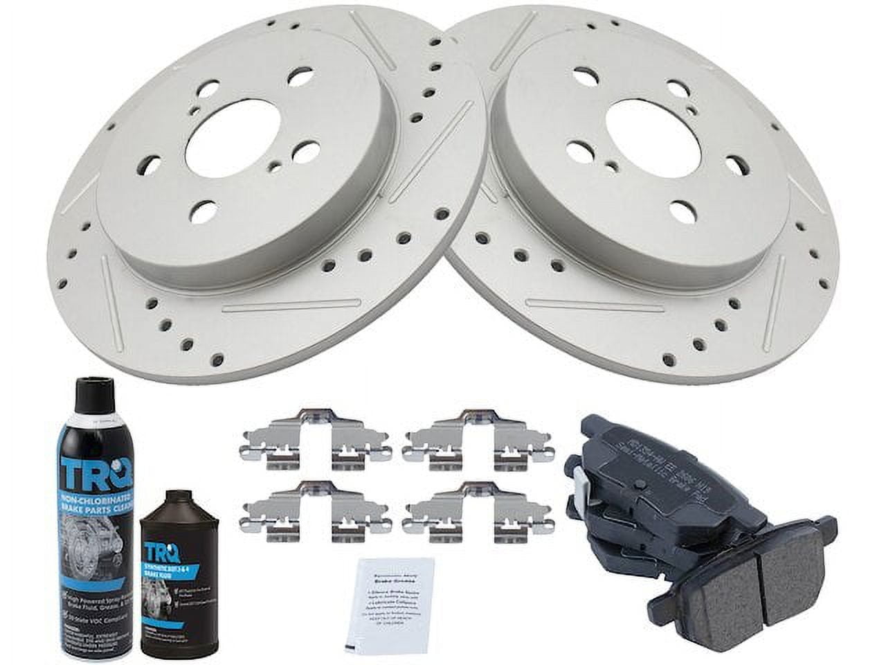 Rear Brake Pad and Rotor Kit - Compatible with 2010 - 2013, 2020 - 2022 ...