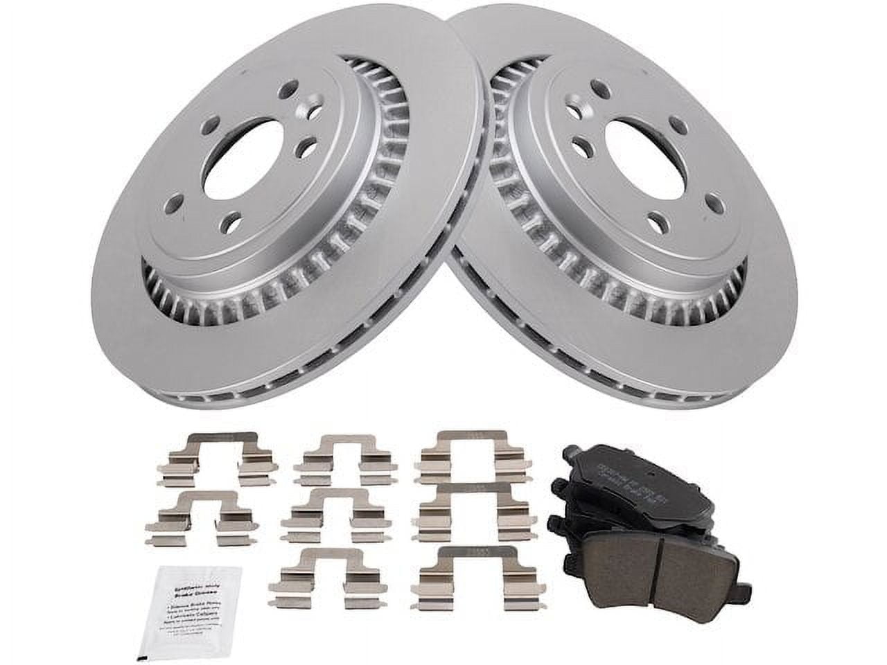 Rear Brake Pad and Rotor Kit - Compatible with 2010 - 2017 Volvo XC60 ...