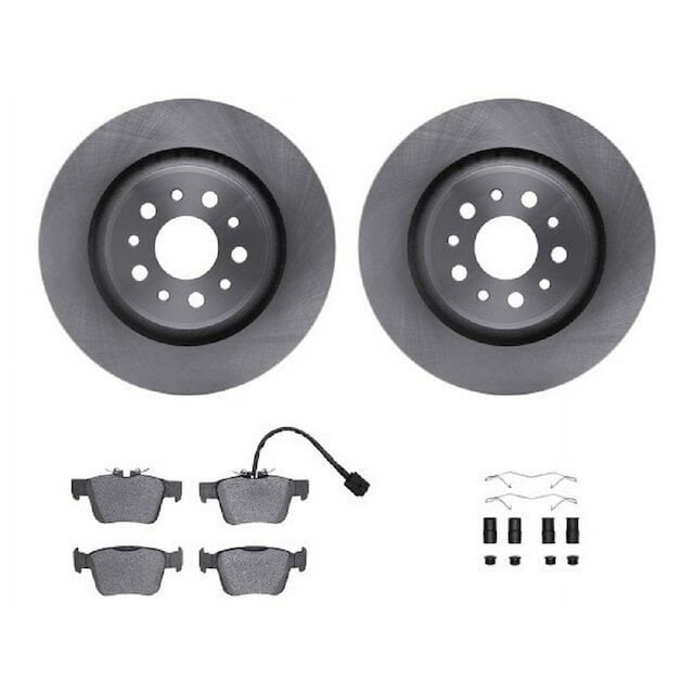 Rear Brake Pad and Rotor Kit - Compatible with 2017 - 2022 Maserati ...