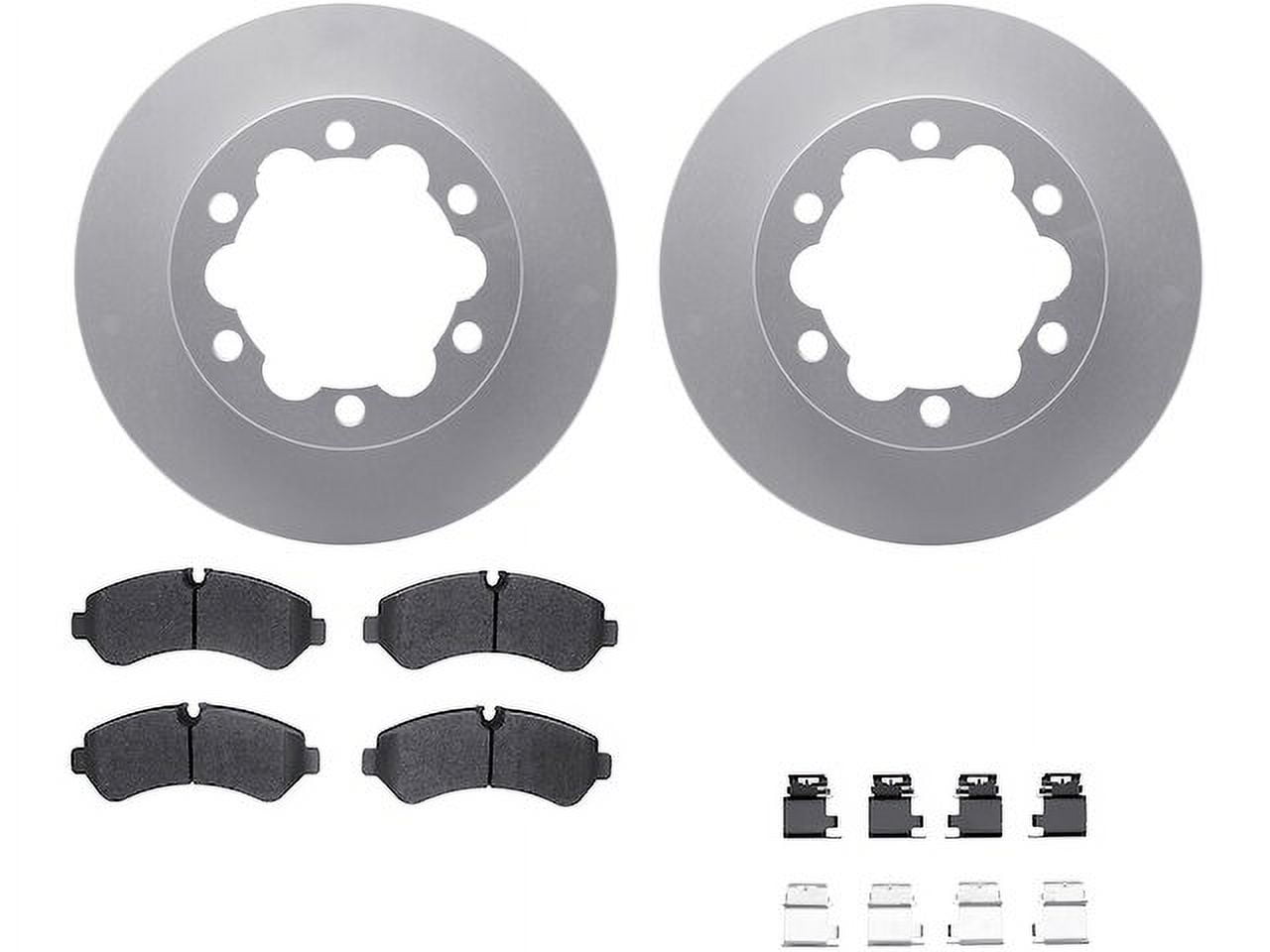 Rear Brake Pad and Rotor Kit - Compatible with 2019 - 2023 Mercedes ...