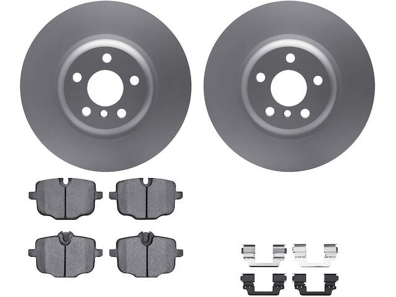 Rear Brake Pad and Rotor Kit - Compatible with 2019 - 2024 BMW X7 ...