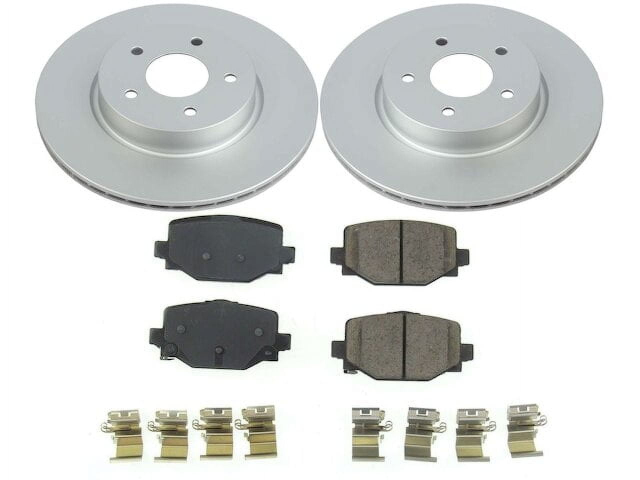Rear Brake Pad and Rotor Kit - Compatible with 2019 - 2024 INFINITI ...