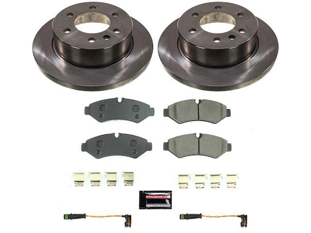Rear Brake Pad and Rotor Kit - Compatible with 2019 - 2024 Mercedes ...