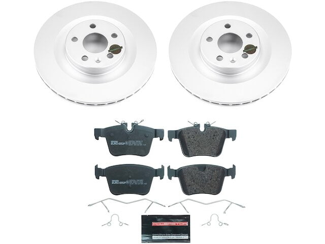 Rear Brake Pad and Rotor Kit - Compatible with 2019 - 2025 Volvo V60 ...