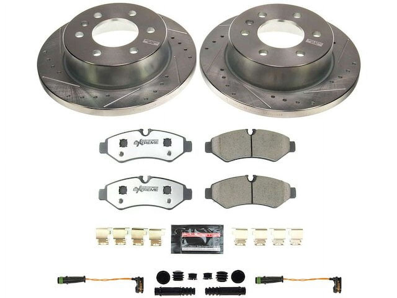 Rear Brake Pad and Rotor Kit - Compatible with 2020 - 2023 Mercedes ...