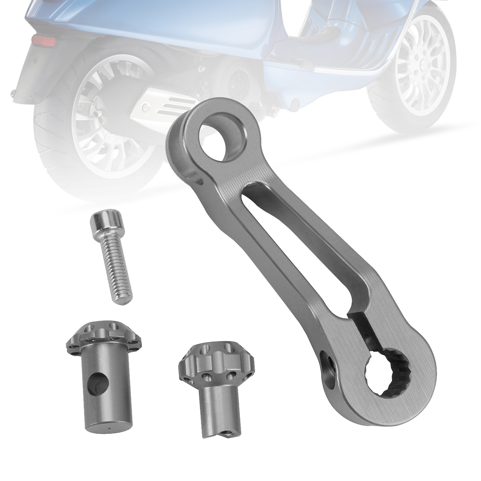 Rear Brake Rocker Arm Lever Bracket for Vespa Sprint Primavera 50 150 ...