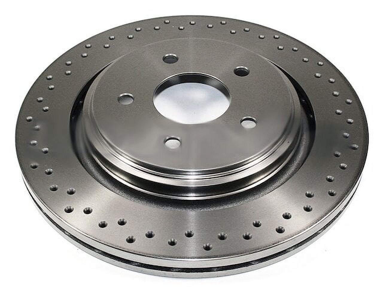 Rear Brake Rotor - Compatible with 2005 - 2013 Chevy Corvette 2006 2007 ...