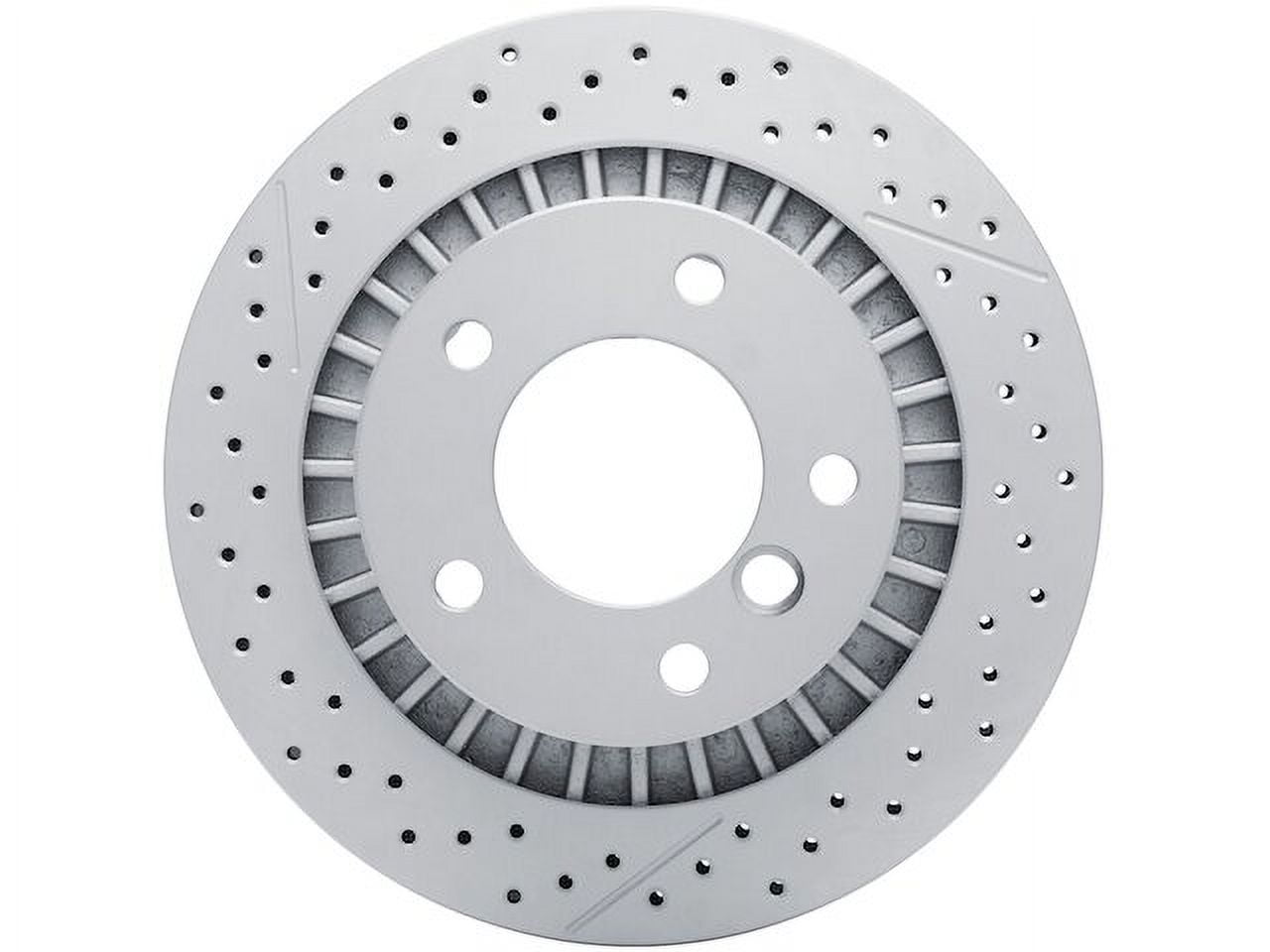 Rear Brake Rotor - Compatible with 2013 - 2018 Mercedes-Benz G63 AMG ...