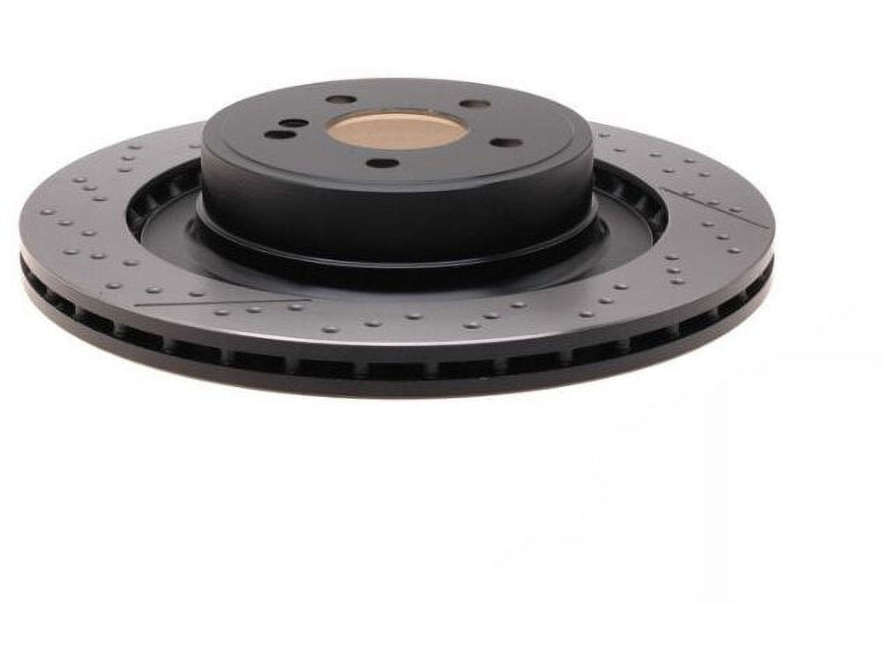 Rear Brake Rotor - Compatible with 2014 - 2016 Mercedes-Benz E63 AMG S ...