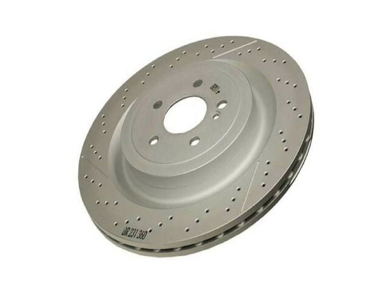 Rear Brake Rotor - Compatible with 2017 - 2021 Mercedes-Benz AMG GT ...