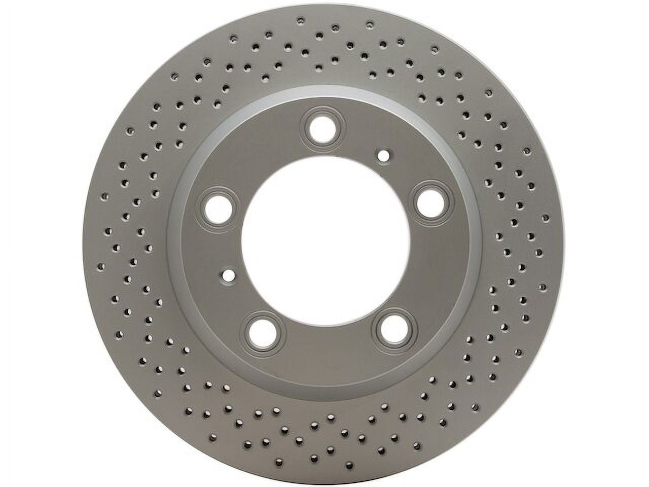 Rear Brake Rotor - Compatible with 2017 - 2022 Porsche 718 Cayman 2018 ...