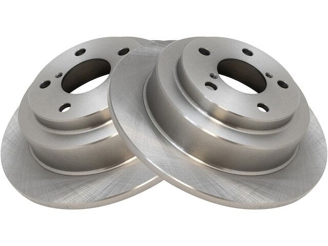 Rear Brake Rotor Set 2 Piece - Compatible with 1998 - 2008 Subaru ...