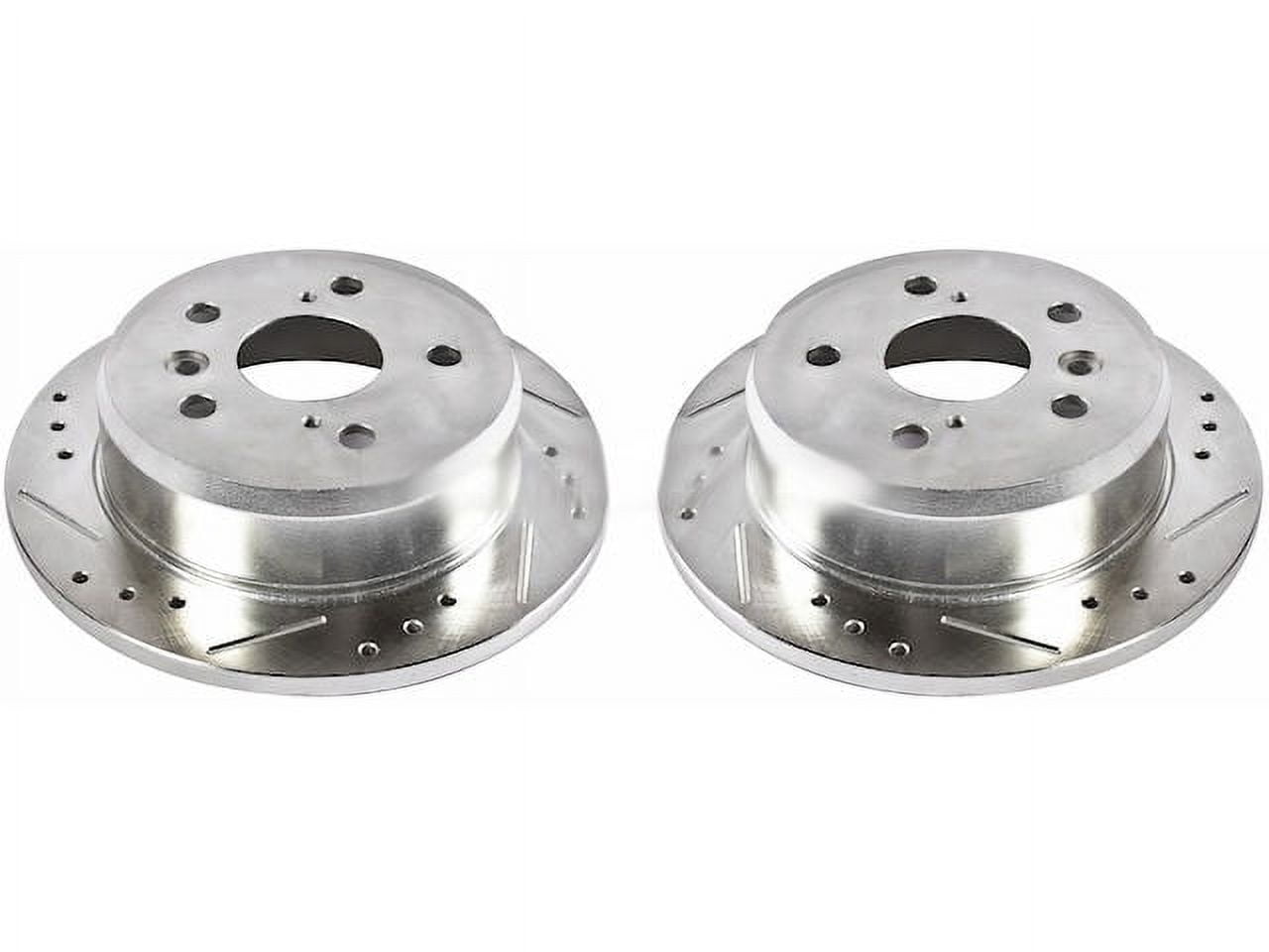 Rear Brake Rotor Set - Compatible with 2002 - 2006 Toyota Camry 2003 ...