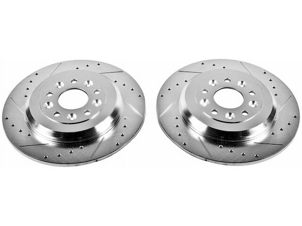 Rear Brake Rotor Set - Compatible with 2008 - 2019 Ford Taurus 2009 ...