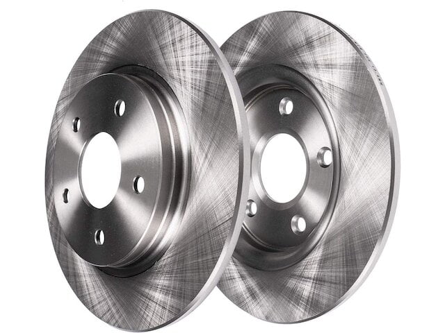 Rear Brake Rotor Set - Compatible with 2019 - 2022 Mercedes-Benz A220 ...