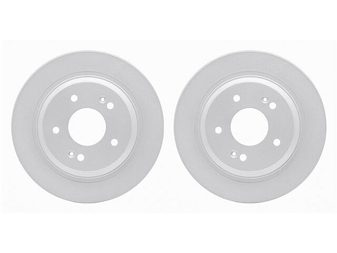 Rear Brake Rotor Set - Compatible with 2021 - 2024 Kia Seltos 2022 2023 ...