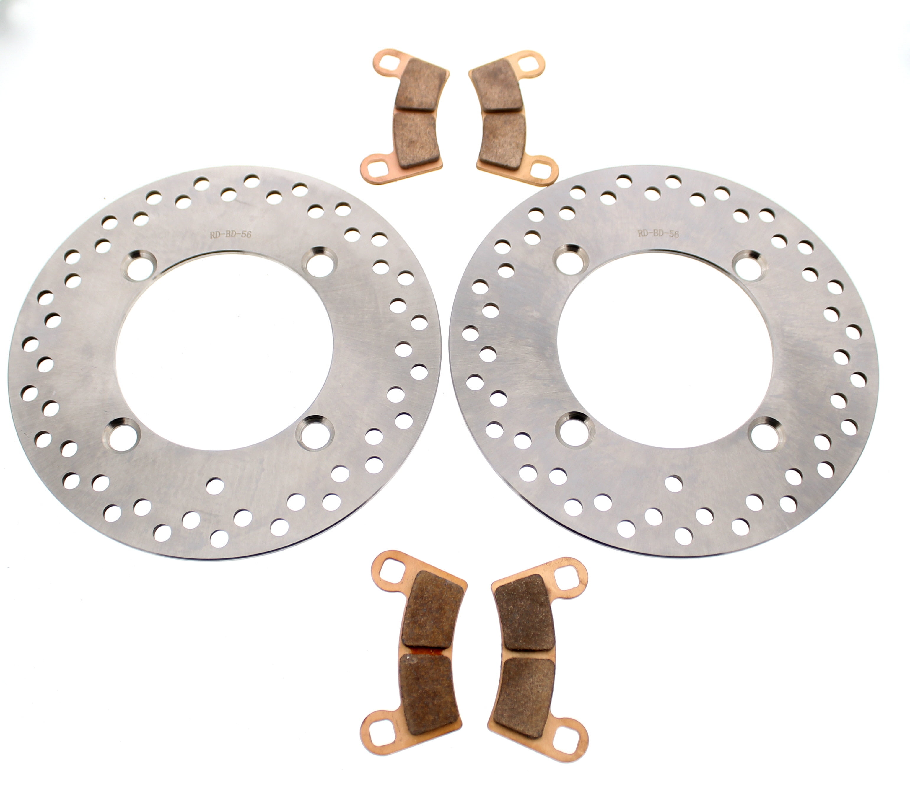 Rear Brake Rotors and Brake Pads fit Polaris General 1000 EPS Deluxe ...