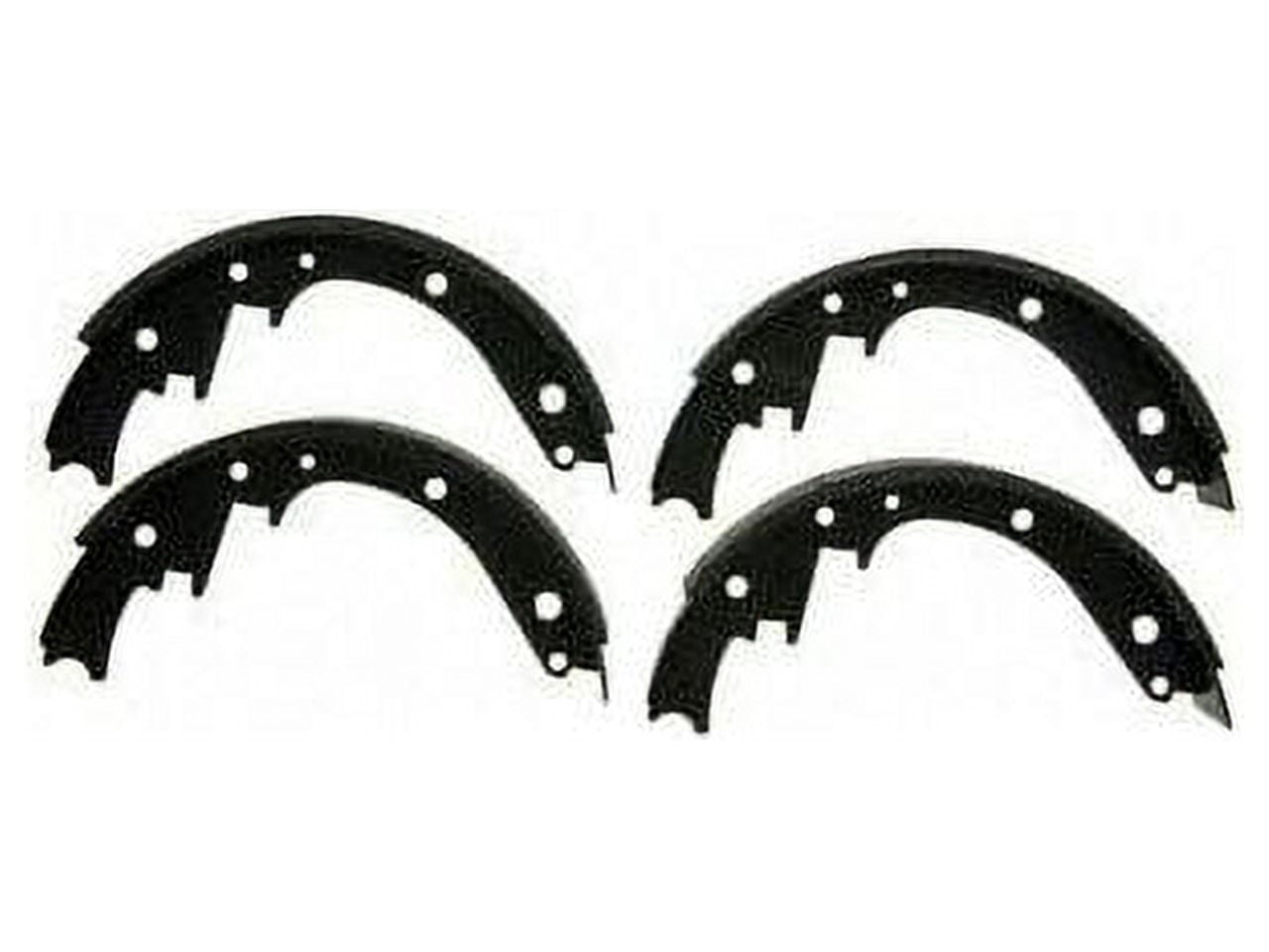 Rear Brake Shoe Set - Compatible with 1953 - 1958 Chevy Bel Air 1954 ...