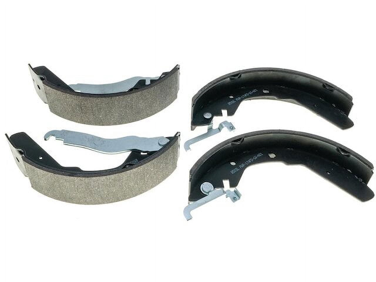 Rear Brake Shoe Set - Compatible with 1980 - 1991 Volkswagen Vanagon ...