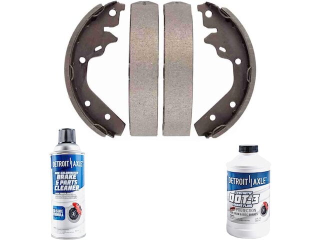 Rear Brake Shoe Set - Compatible with 1983 - 1989 Plymouth Reliant 1984 ...