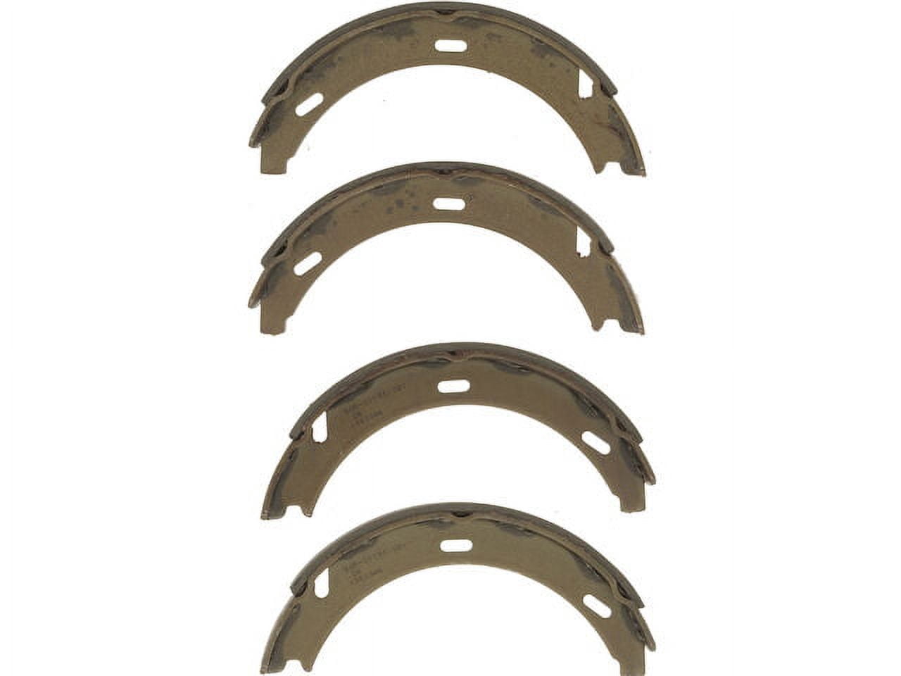 Rear Brake Shoe Set - Compatible with 1986 - 1993 Mercedes-Benz 300E ...