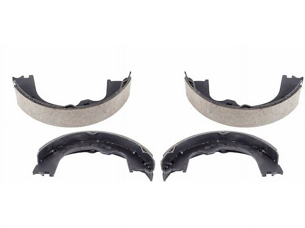 Rear Brake Shoe Set - Compatible with 2009 - 2021 Chevy Express 3500 ...