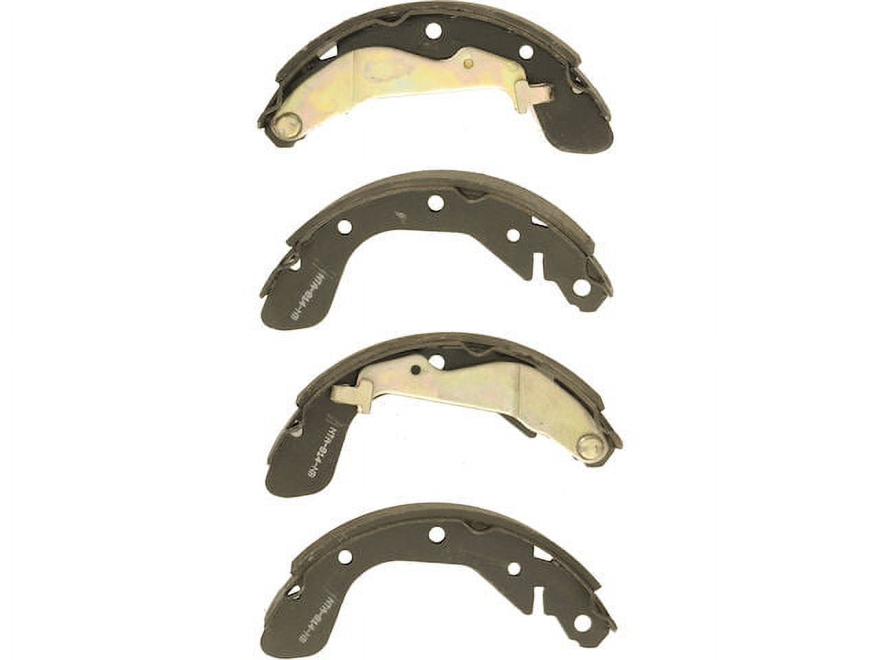Rear Brake Shoe Set - Compatible with 2013 - 2022 Chevy Spark 2014 2015 ...
