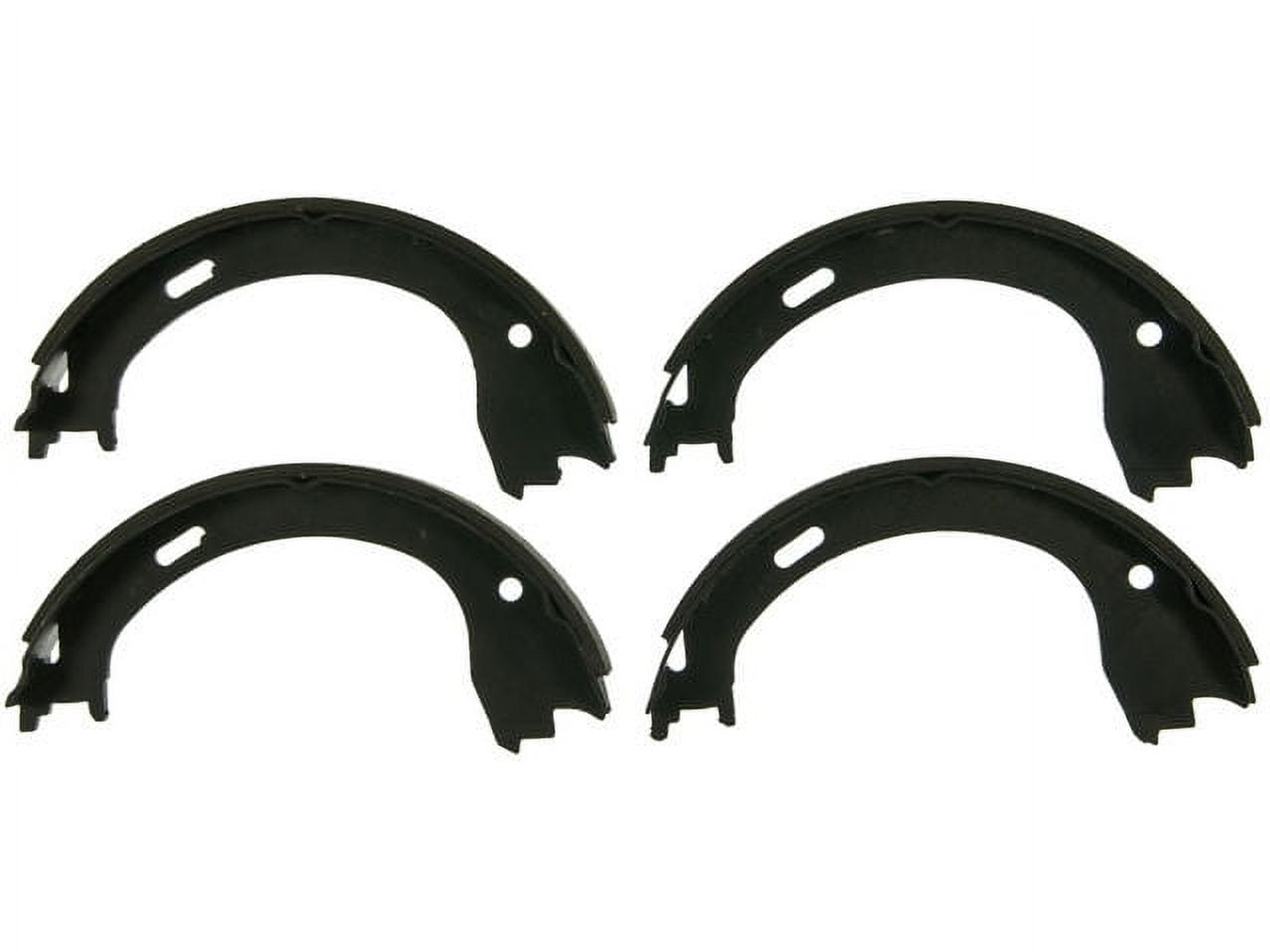 Rear Brake Shoe Set - Compatible with 2017 - 2023 Mitsubishi Mirage G4 ...